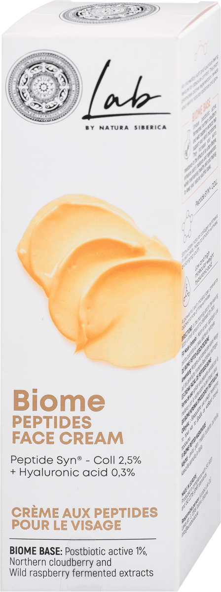 Lab by Natura Siberica Krema za obraz s peptidi Biome, 50 ml | dm.si