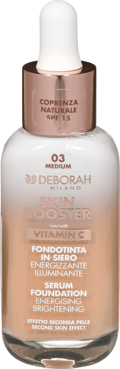 DEBORAH MILANO Tekoča podlaga Skin Booster Serum 03, 30 ml | dm.si