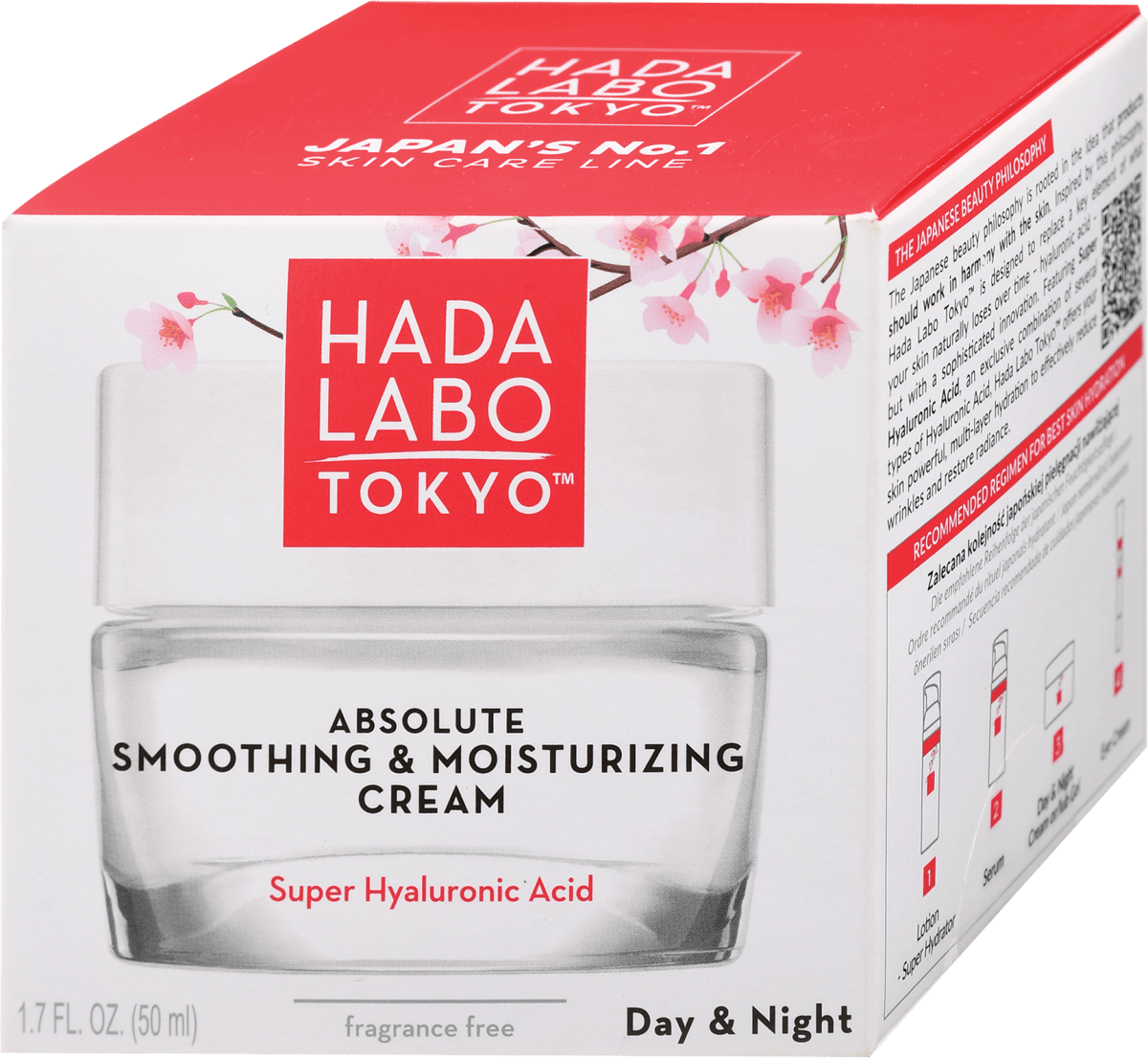 Hada Labo Tokyo Dnevna in nočna vlažilna krema Absolute Smoothing ...