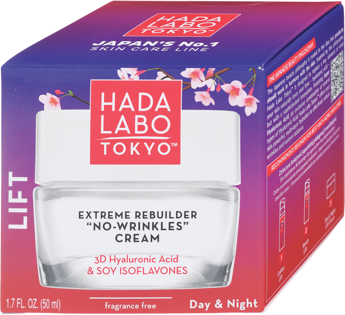 Hada Labo Tokyo Dnevno-nočna krema za obraz LIFT Super 3D-Hydration, 50 ml vednougoden spletni ...