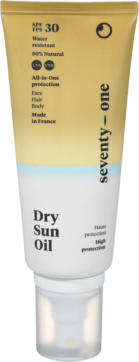 seventy-one Suho olje Sun Oil za zaščito telesa, obraza in las pred soncem, ZF30, 100 ml | dm.si