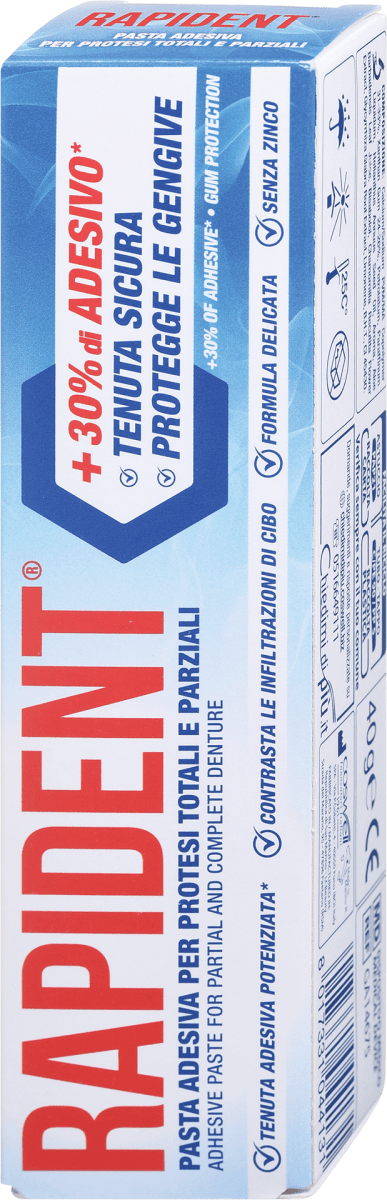 RAPIDENT Krema za pričvrstitev proteze, 40 g | dm.si