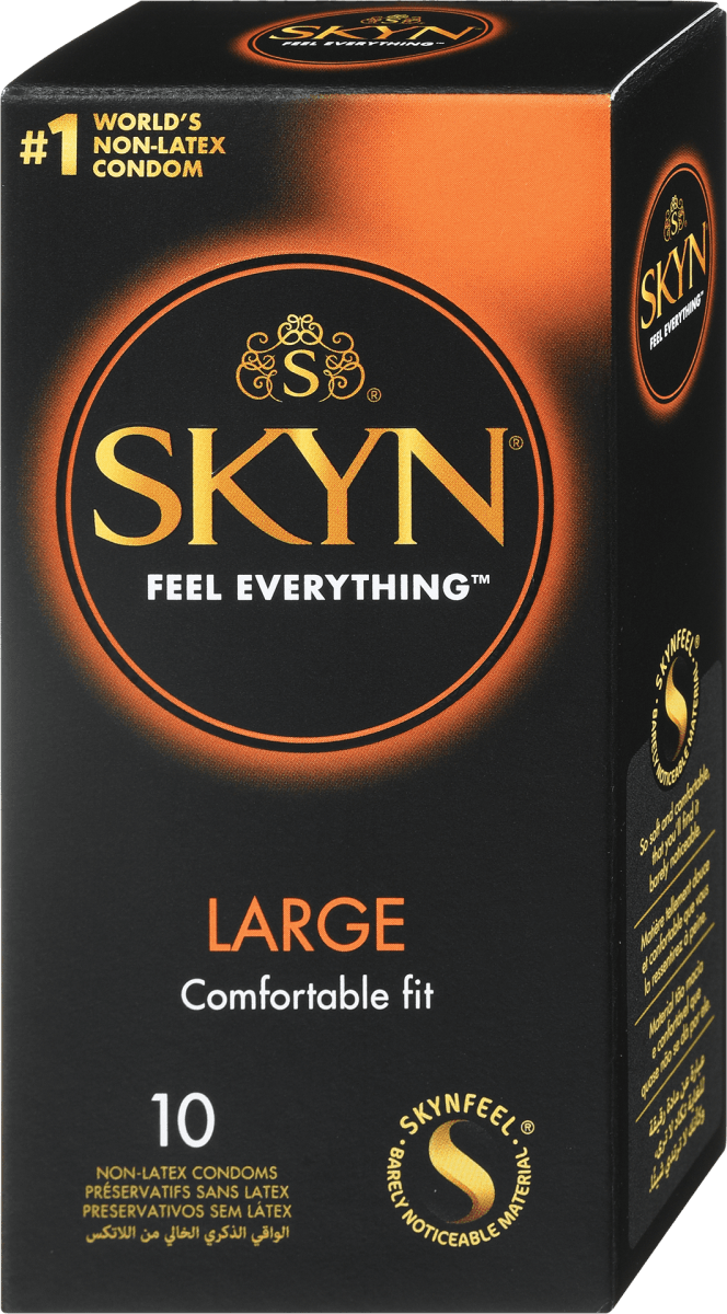 SKYN Kondomi LARGE, 10 kos vednougoden spletni nakup | dm.si