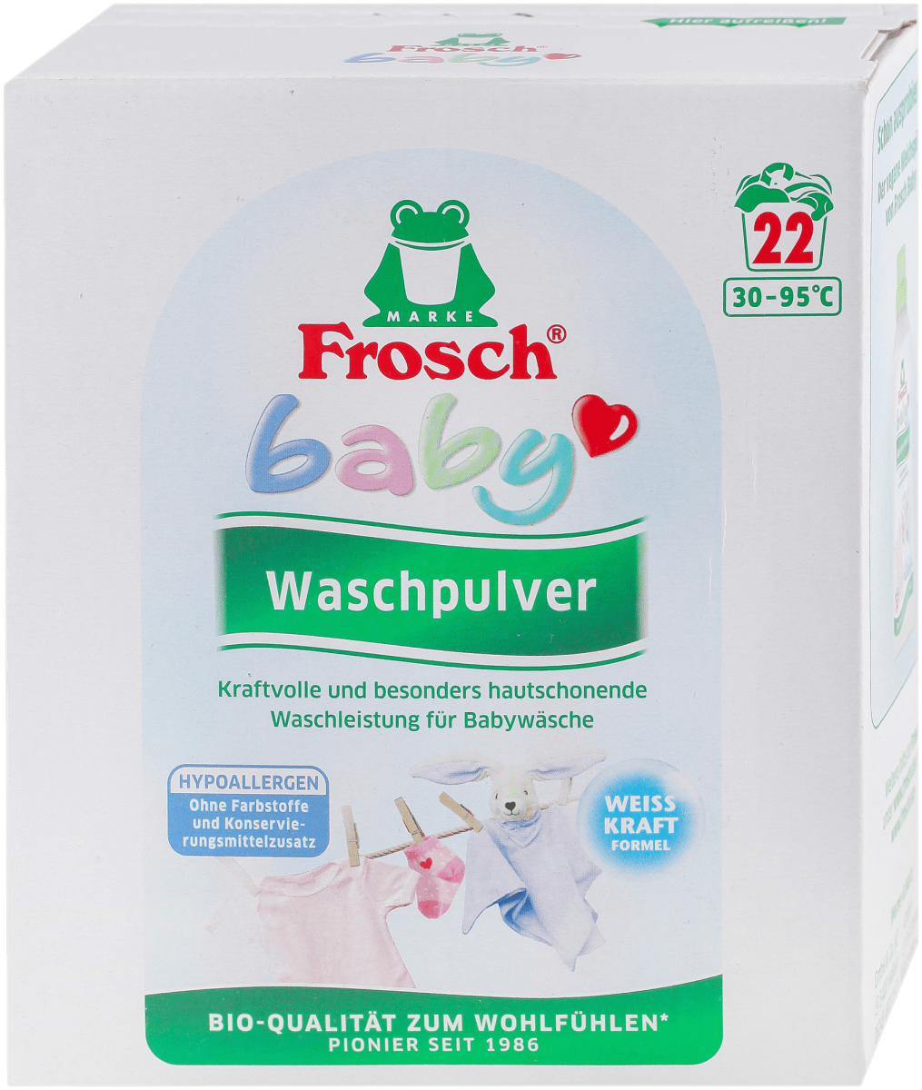 Frosch baby Pralni prašek Baby, 22 pranj | dm.si
