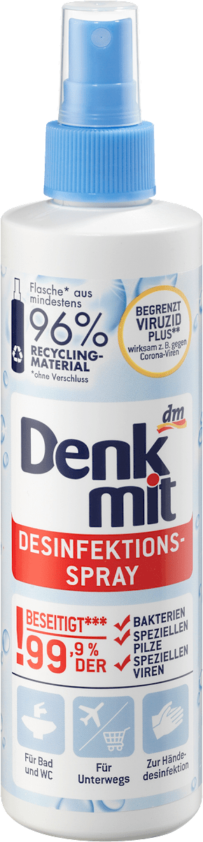 Denkmit Fertőtlenítő spray, pumpás, 250 ml Vásároljon tartósan kedvező ...