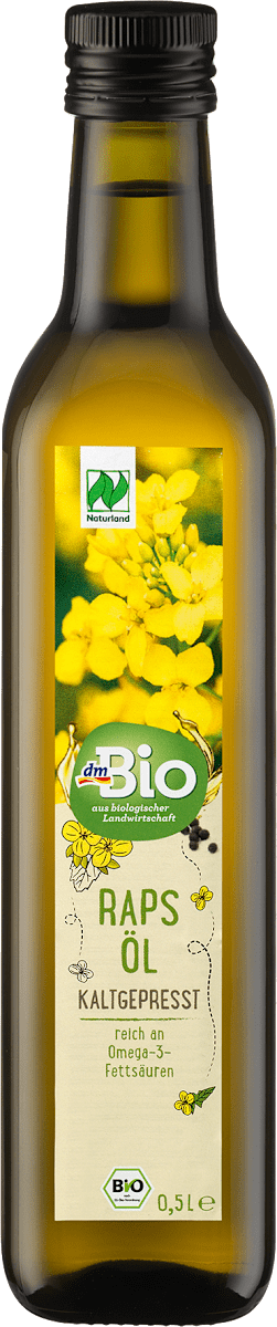 dmBio Rapsöl, kaltgepresst, 500 ml dauerhaft günstig online kaufen | dm.de