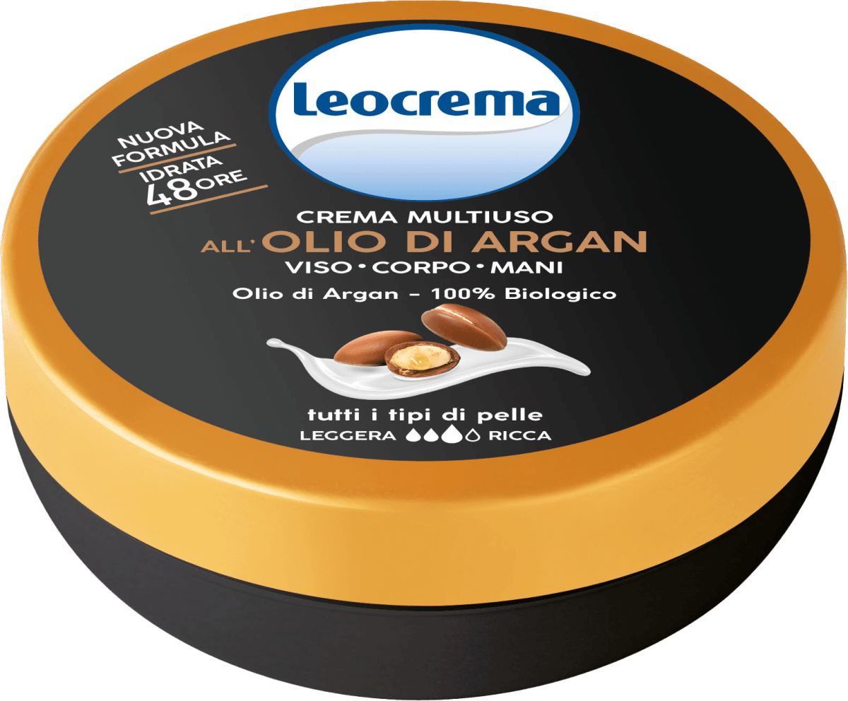 Leocrema Crema multiuso all'olio di argan, 150 ml Acquista online a prezzi convenienti | dm Italia