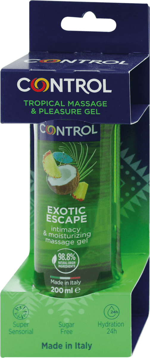 CONTROL Gel massaggio 2in1 Exotic Escape, 200 ml Acquista online a ...