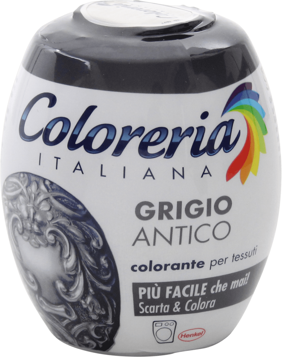 Coloreria ITALIANA Colorante per tessuti grigio antico, 350 g Acquista ...