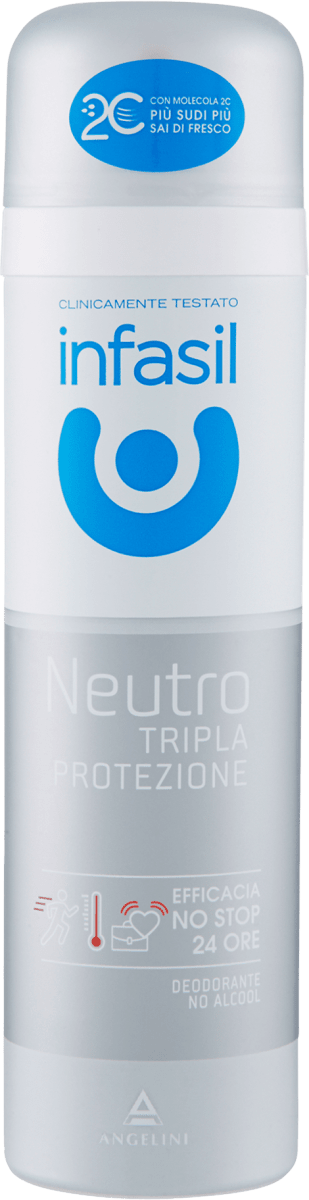 infasil Deodorante spray Neutro Tripla Protezione, 150 ml Acquista ...