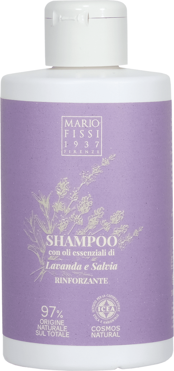 MARIO FISSI 1937 FIRENZE Shampoo con oli essenziali di Lavanda e Salvia ...