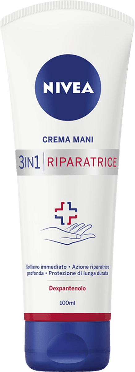 NIVEA Crema mani 3in1 Riparatrice, 100 ml | dm Italia