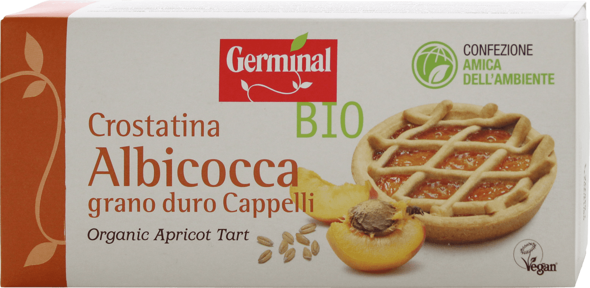 Germinal BIO Crostatina albicocca e grano duro Cappelli, 200 g Acquista ...