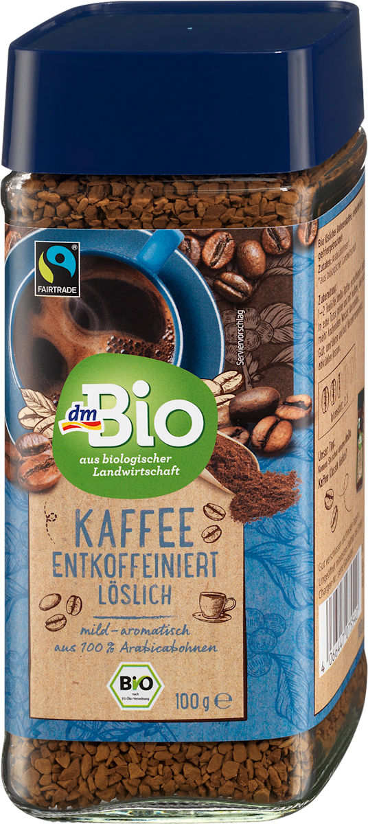 dmBio Bio instant kava brez kofeina, 100 g vednougoden spletni nakup ...