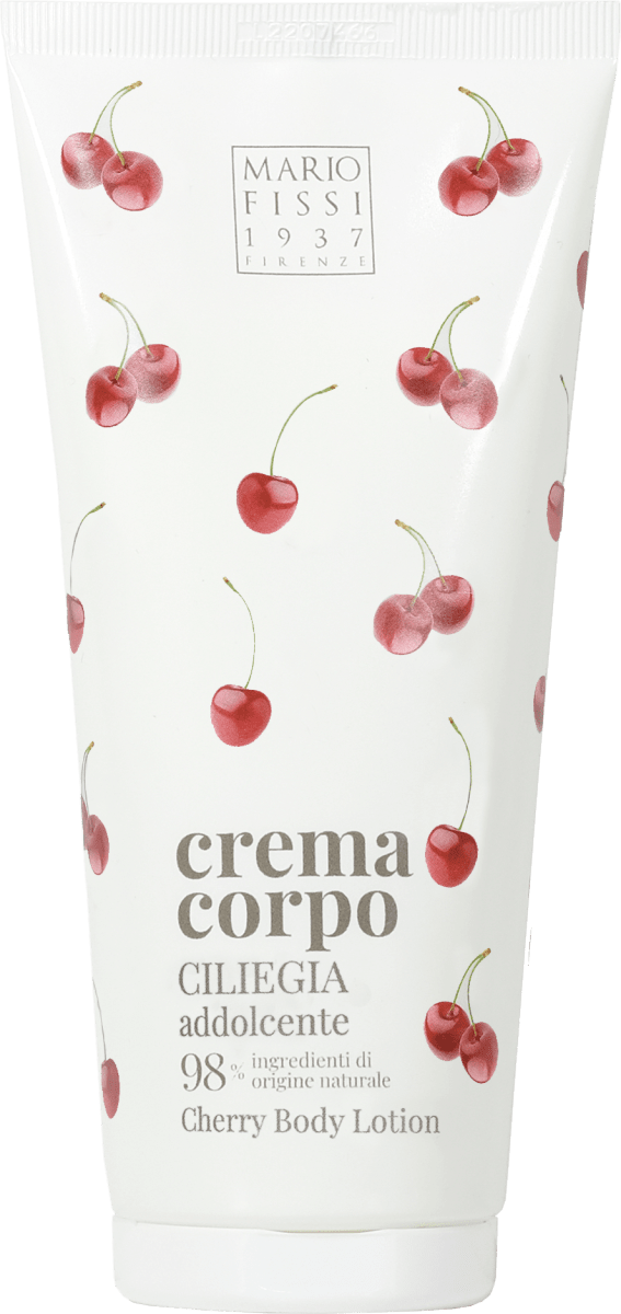 MARIO FISSI 1937 FIRENZE Crema corpo addolcente Ciliegia, 200 ml | dm ...