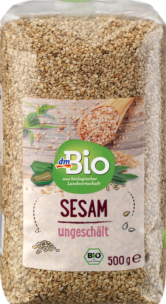 dmBio bio sezam neloupaný, 500 g Nakoupit výhodně online | dm.cz