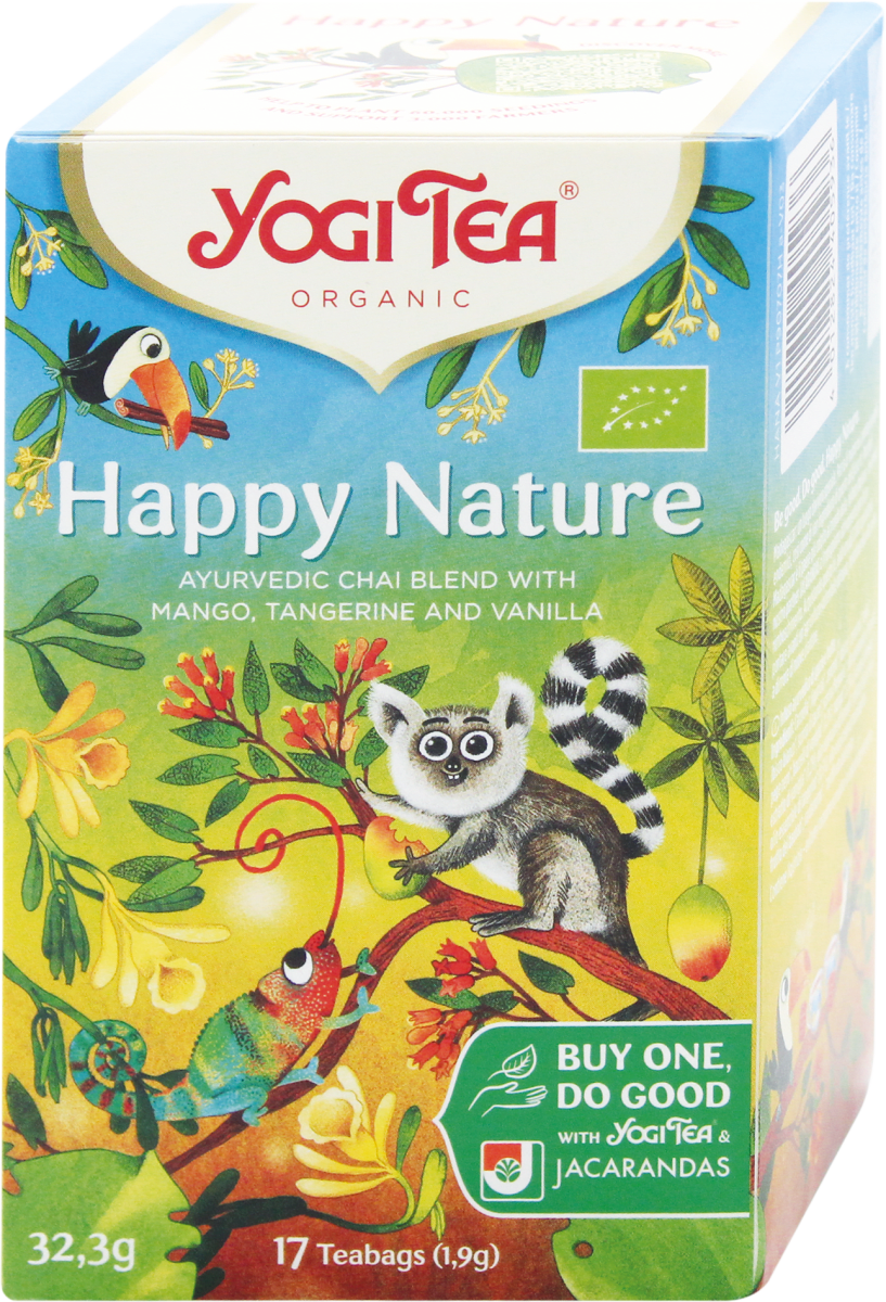 YOGI TEA Happy Nature tisana BIO, 32,3 g | dm Italia