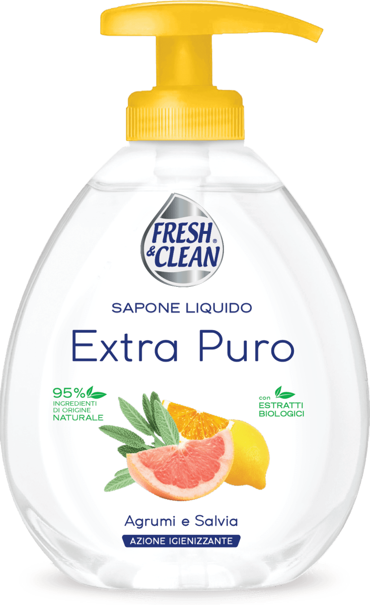 FRESH & CLEAN Sapone liquido Extra Puro, 300 ml | dm Italia