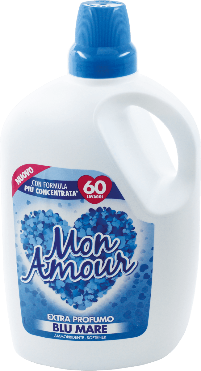 Mon Amour Ammorbidente concentrato Blu Mare, 3 l Acquista online a prezzi convenienti | dm Italia