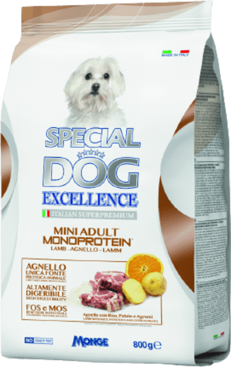 SPECIAL DOG EXCELLENCE Cibo secco per cani adulti di taglia mini con agnello, 800 g Acquista ...
