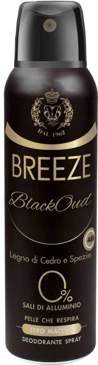 BREEZE Deodorante Spray Black Oud, 150 ml Acquista online a prezzi ...