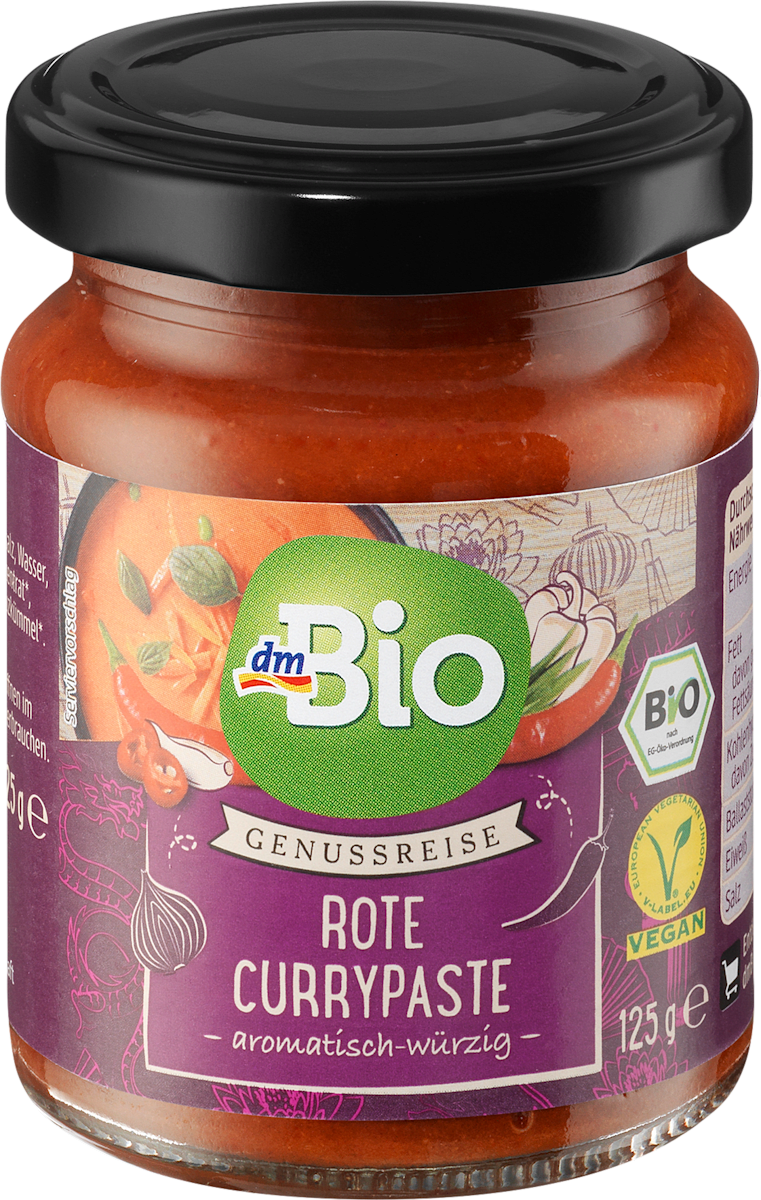 dmBio Rote Currypaste, 120 g dauerhaft günstig online kaufen | dm.de