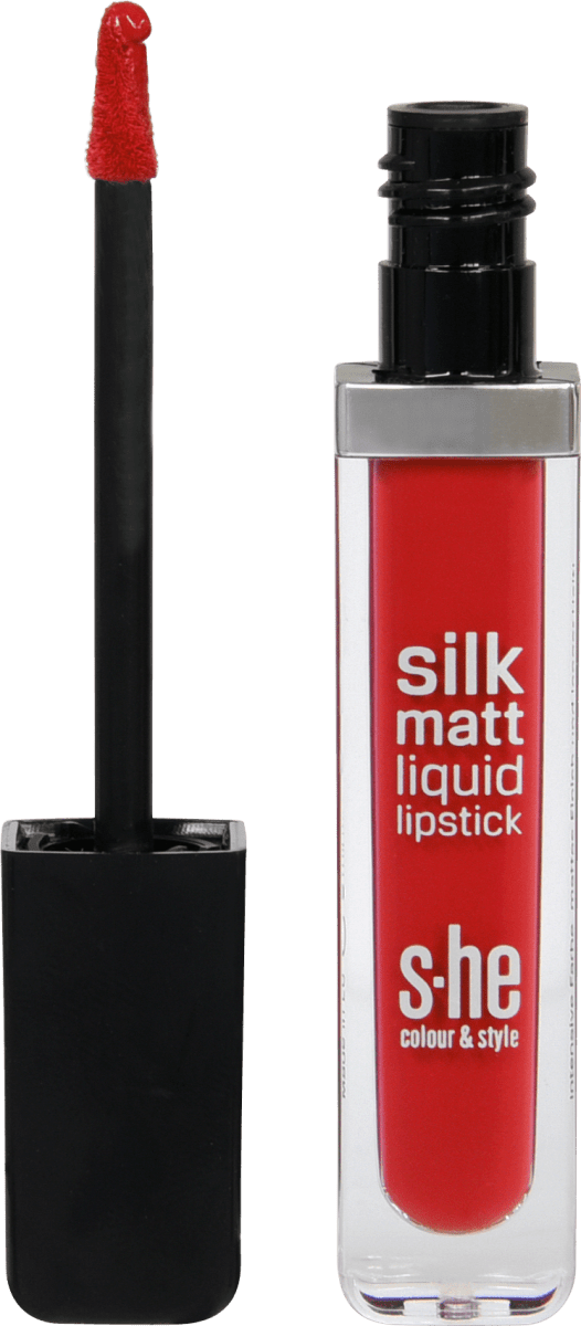 s-he colour&style Tekoča šminka za ustnice silk matt, št. 338/010, 5,2 ...