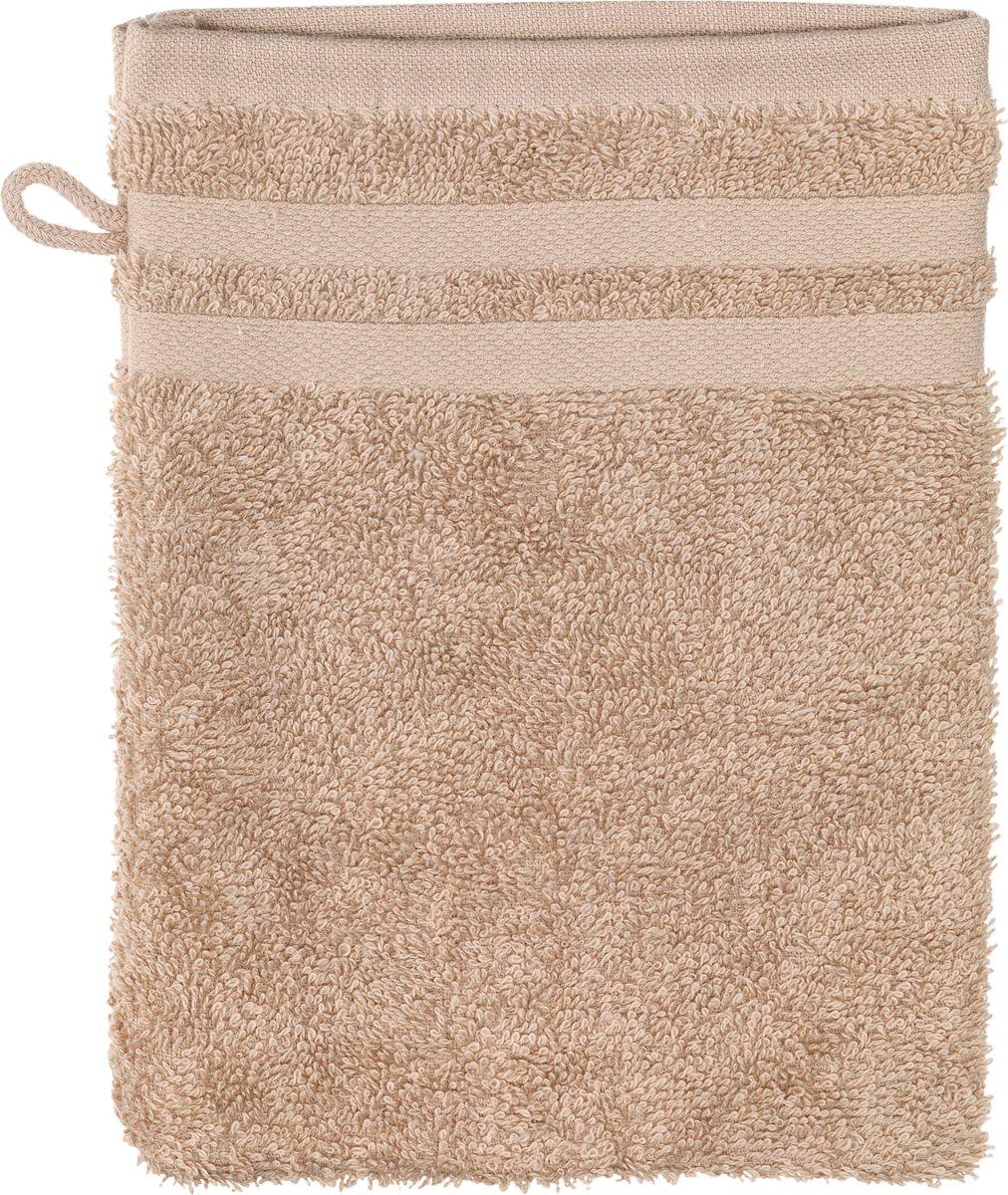 ebelin Waschlappen aus Frottee beige 100 % Bio-Baumwolle GOTS ...