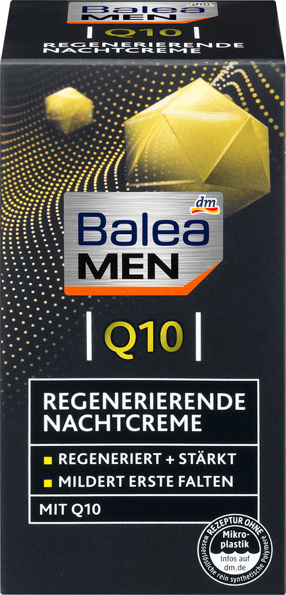 Balea MEN Energy Q10 pleťový noční krém, 50 ml Nakoupit výhodně online | dm.cz