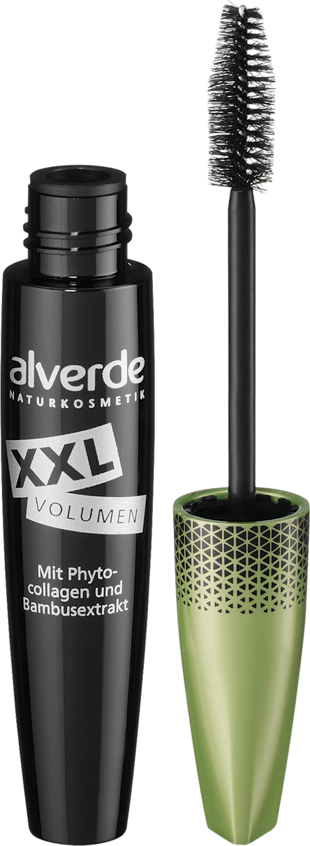alverde NATURKOSMETIK XXL Volumen maskara – 010 crna, 12 ml | dm ...