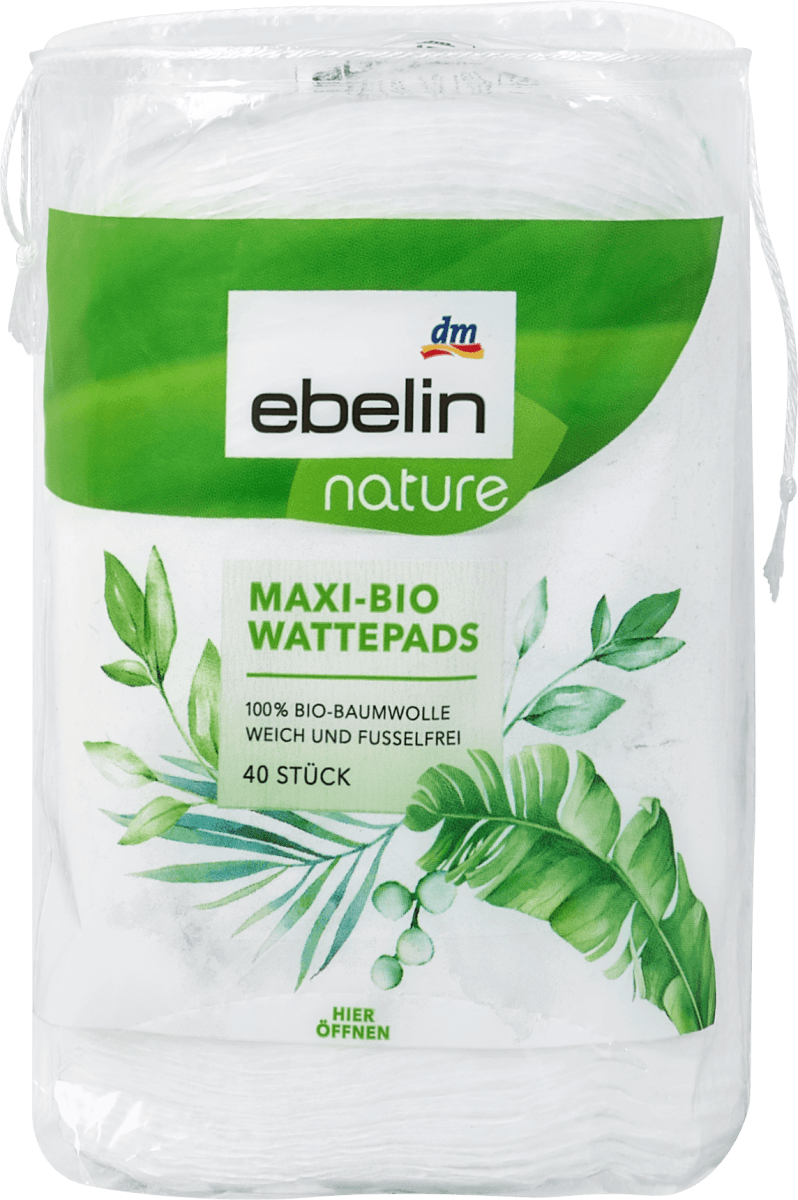 ebelin Maxi dischetti in cotone bio nature, 40 pz Acquista online a ...