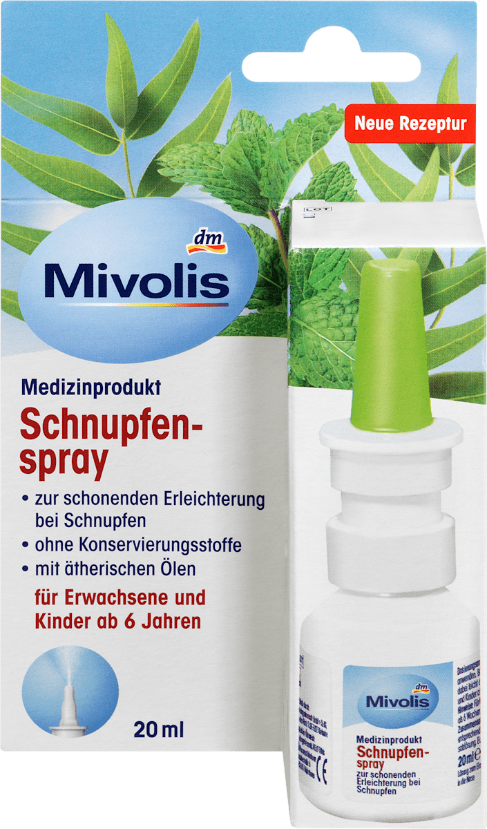 Mivolis Spray nazal, 20 ml cumpără întotdeauna ieftin pe online | dm.ro