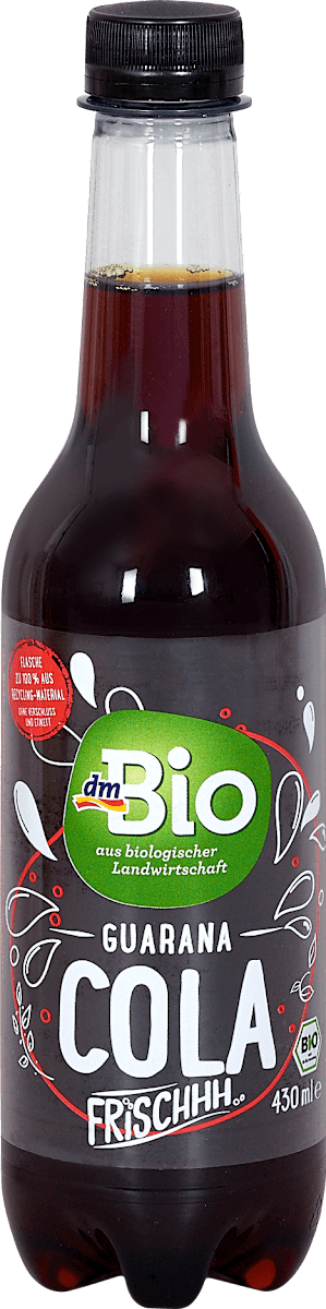 dmBio bio limonáda Cola Guarana, 430 ml Nakoupit výhodně online | dm.cz