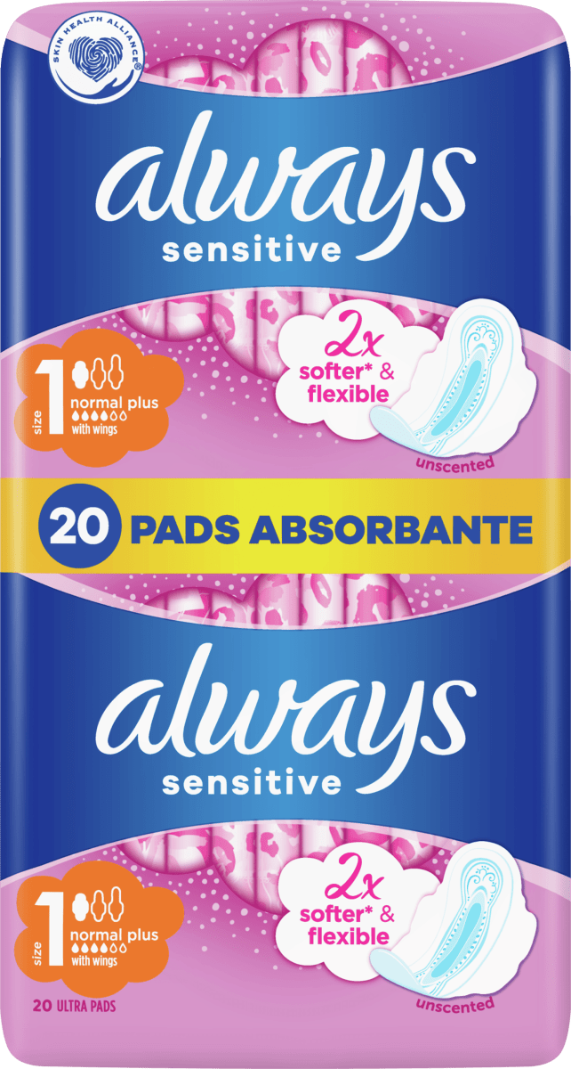always Ultra Sensitive normal plus higijenski ulošci, 20 kom. kupujte ...