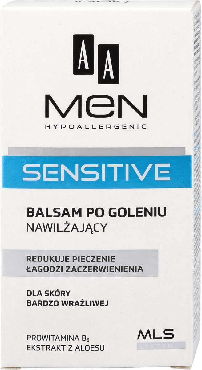 AA Men Balsam po goleniu nawilżający do skóry bardzo wrażliwej, 100 ml ...