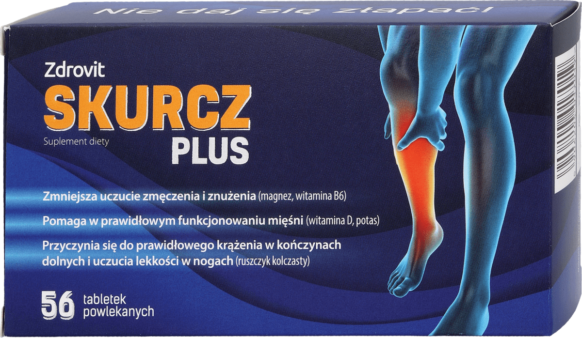 ZDROVIT Suplement diety ZDROVIT SKURCZ, tabletki, 56 szt. kupuj w ...
