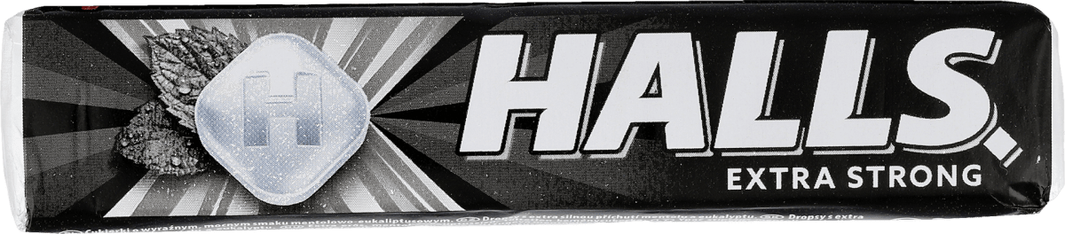 Halls Cukierki extra strong, 33,5 g kupuj w zawsze korzystnych cenach ...