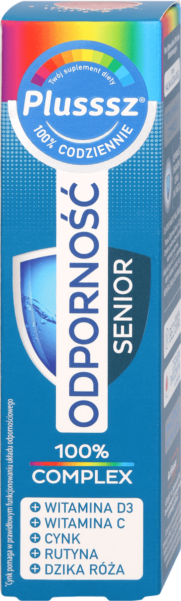 Plusssz Tabletki musujące ODPORNOŚĆ SENIOR, 20 szt. kupuj w zawsze ...