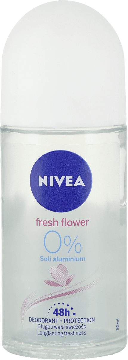 NIVEA Dezodorant Fresh Flower roll-on, 50 ml kupuj w zawsze korzystnych cenach | dm.pl