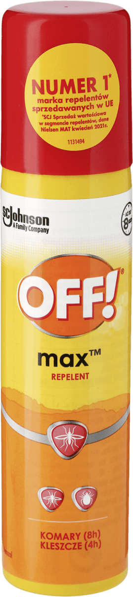 OFF! MAX AEROZOL, 100 ml kupuj w zawsze korzystnych cenach | dm.pl