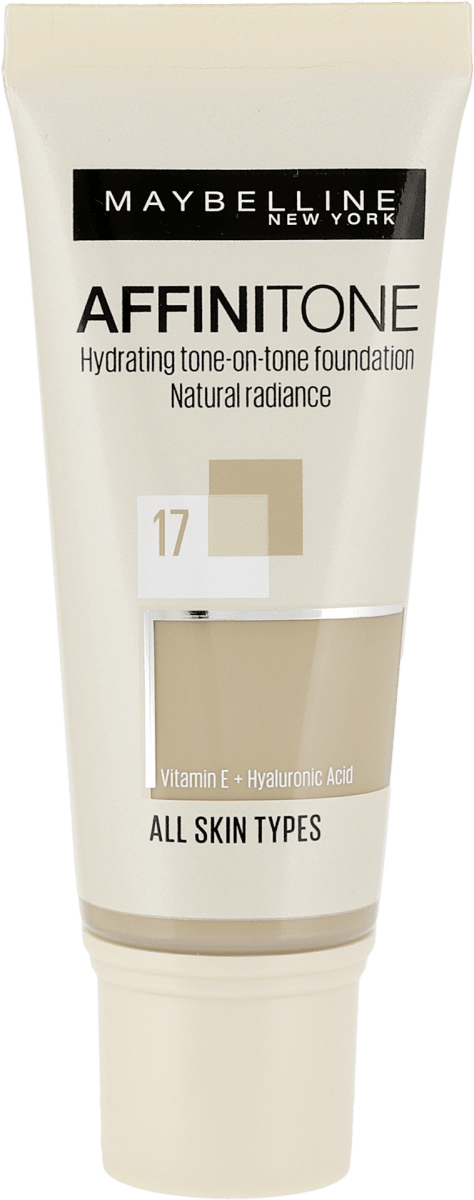 MAYBELLINE NEW YORK Affinitone tekući puder – 17 Rose Beige, 30 ml ...