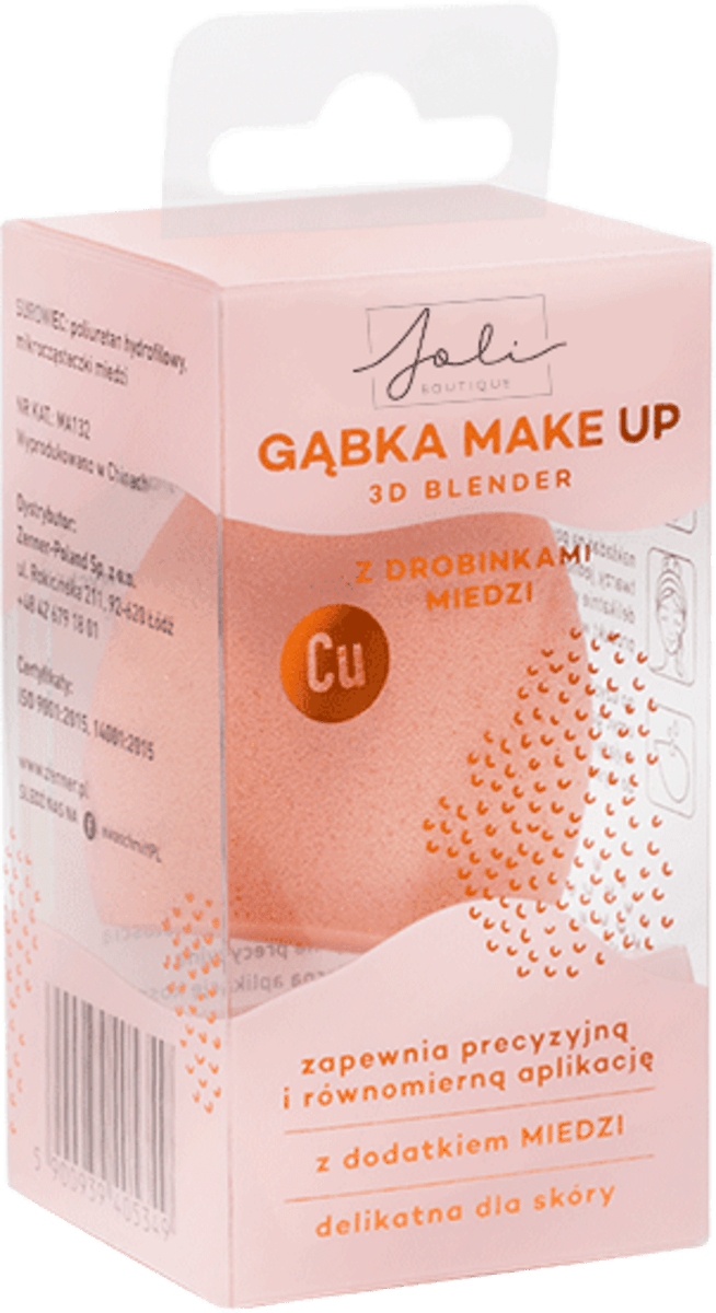 Ewa Schmitt Gąbka make up 3D BLENDER z drobinkami miedzi, 1 szt. kupuj ...
