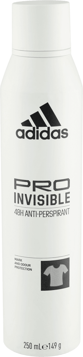 adidas Dezodorant spray damski PRO INVISIBLE, 250 ml kupuj w zawsze ...