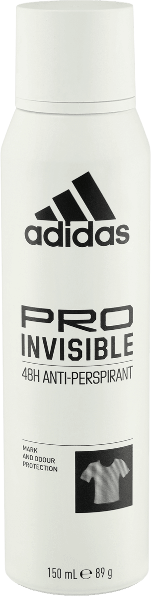 adidas Dezodorant spray damski PRO INVISIBLE, 150 ml kupuj w zawsze ...