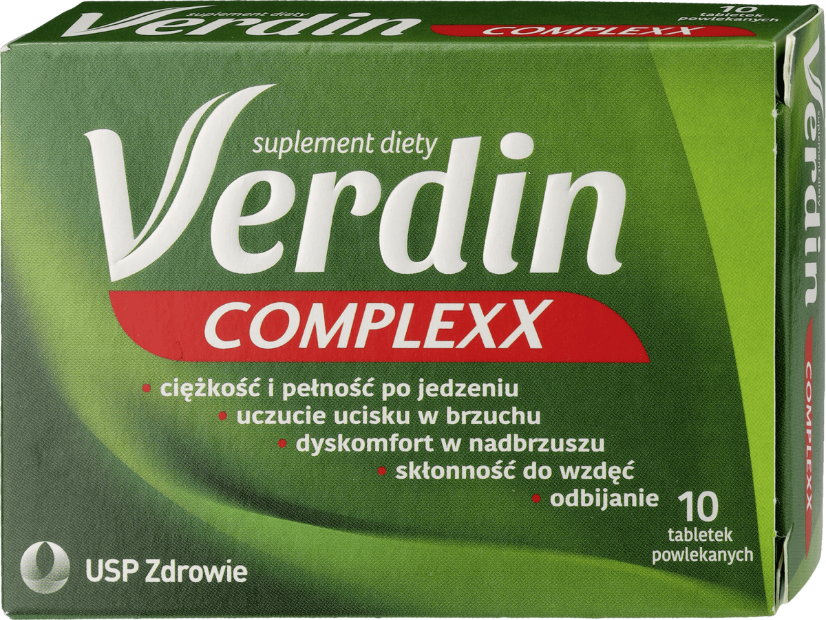 USP ZDROWIE Suplement diety na dolegliwości trawienne, tabletki, 10 szt ...