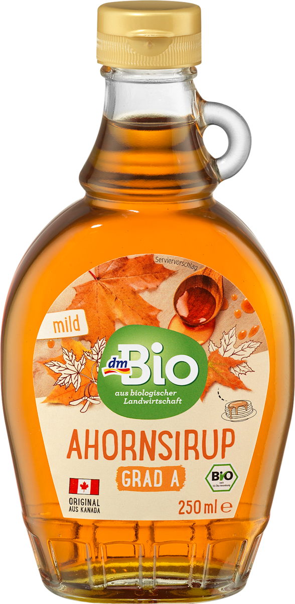 dmBio Bio juharszirup, A-minősítésű, 250 ml Vásároljon tartósan kedvező áron online is | dm.hu