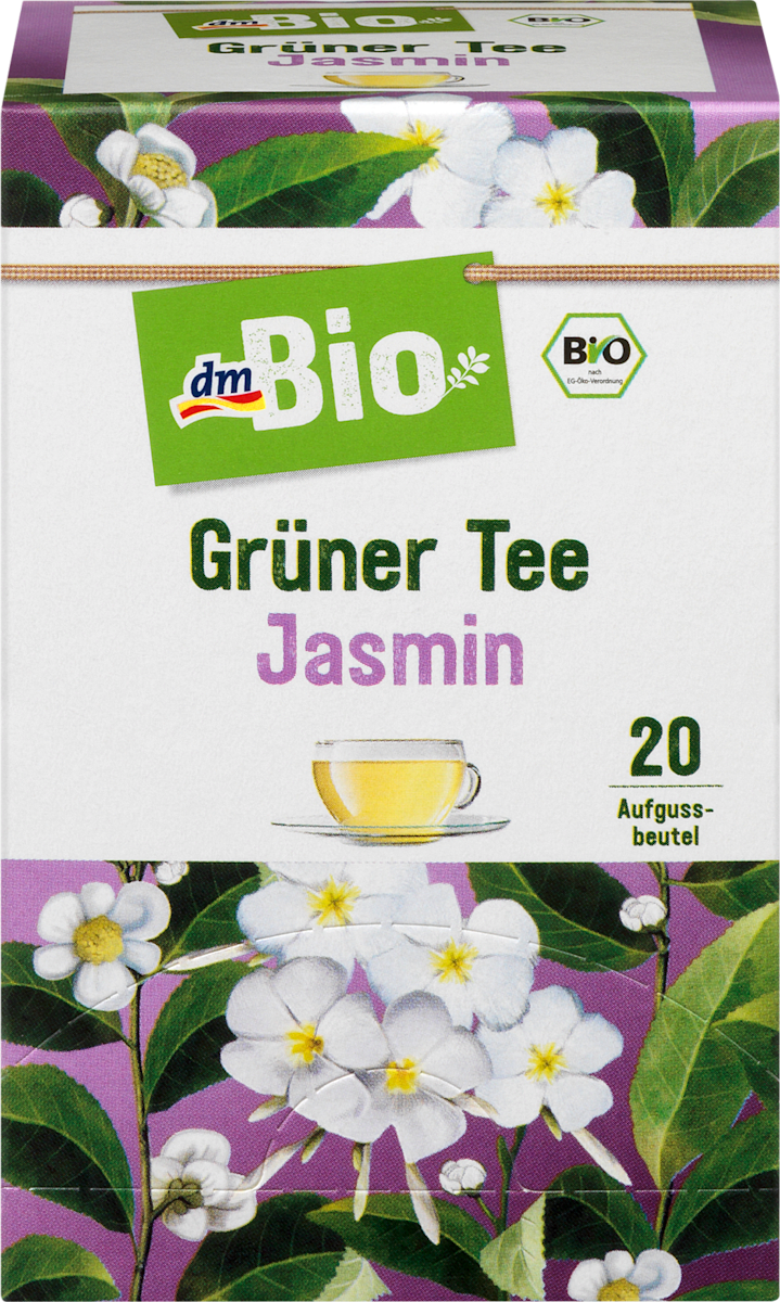 dmBio Grüner Tee Jasmin (20 x 1,5 g), 30 g dauerhaft günstig online ...