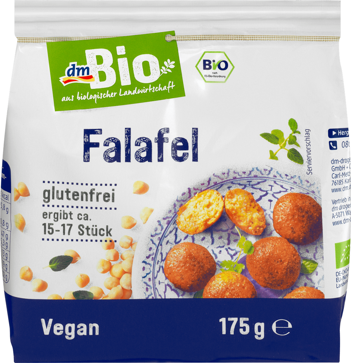 dmBio Falafelmischung, 175 g dauerhaft günstig online kaufen | dm.de