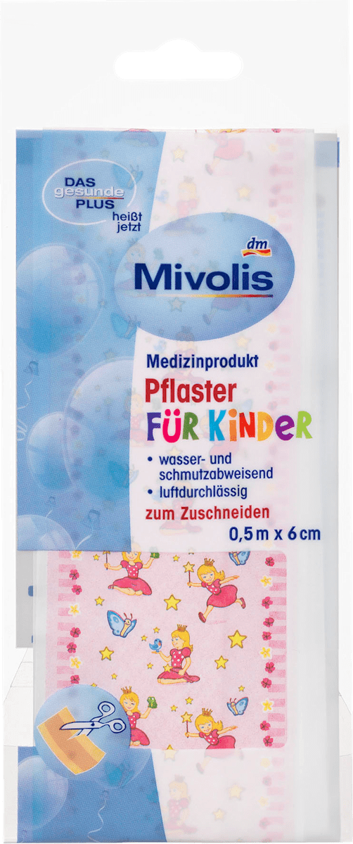 Mivolis Otroški obliž za rezanje 0,5 m x 6 cm, več različic, 1 kos | dm.si