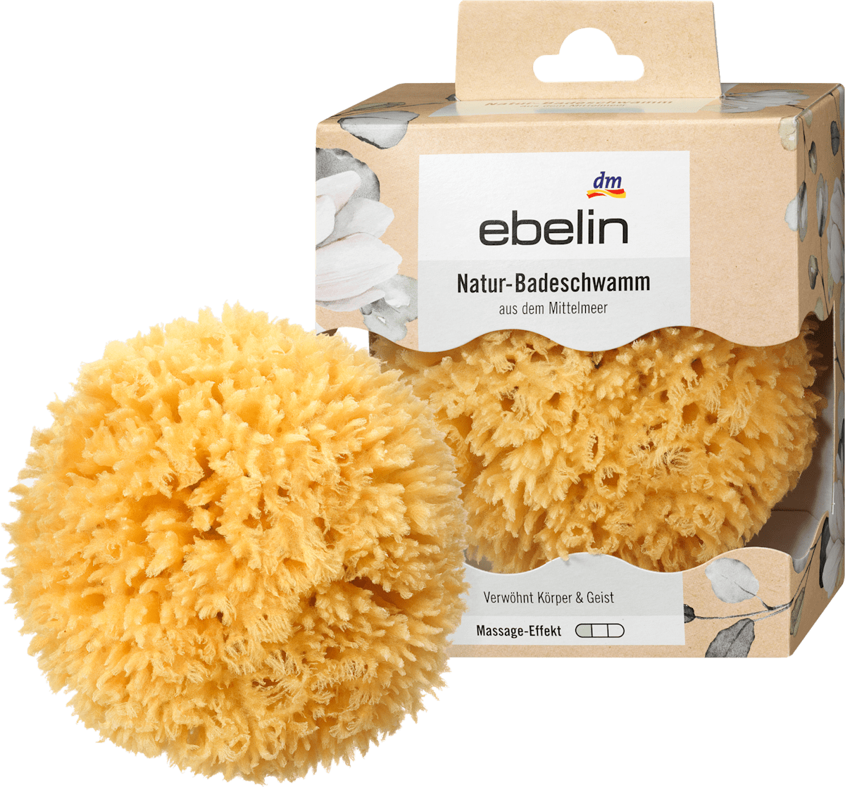 ebelin Badeschwamm Natur, 1 St dauerhaft günstig online kaufen | dm.de